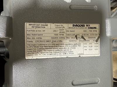 2012 Paccar MX-13 Diesel Engine EPA10 For Sale | Scranton, PA | CPCRH12 ...