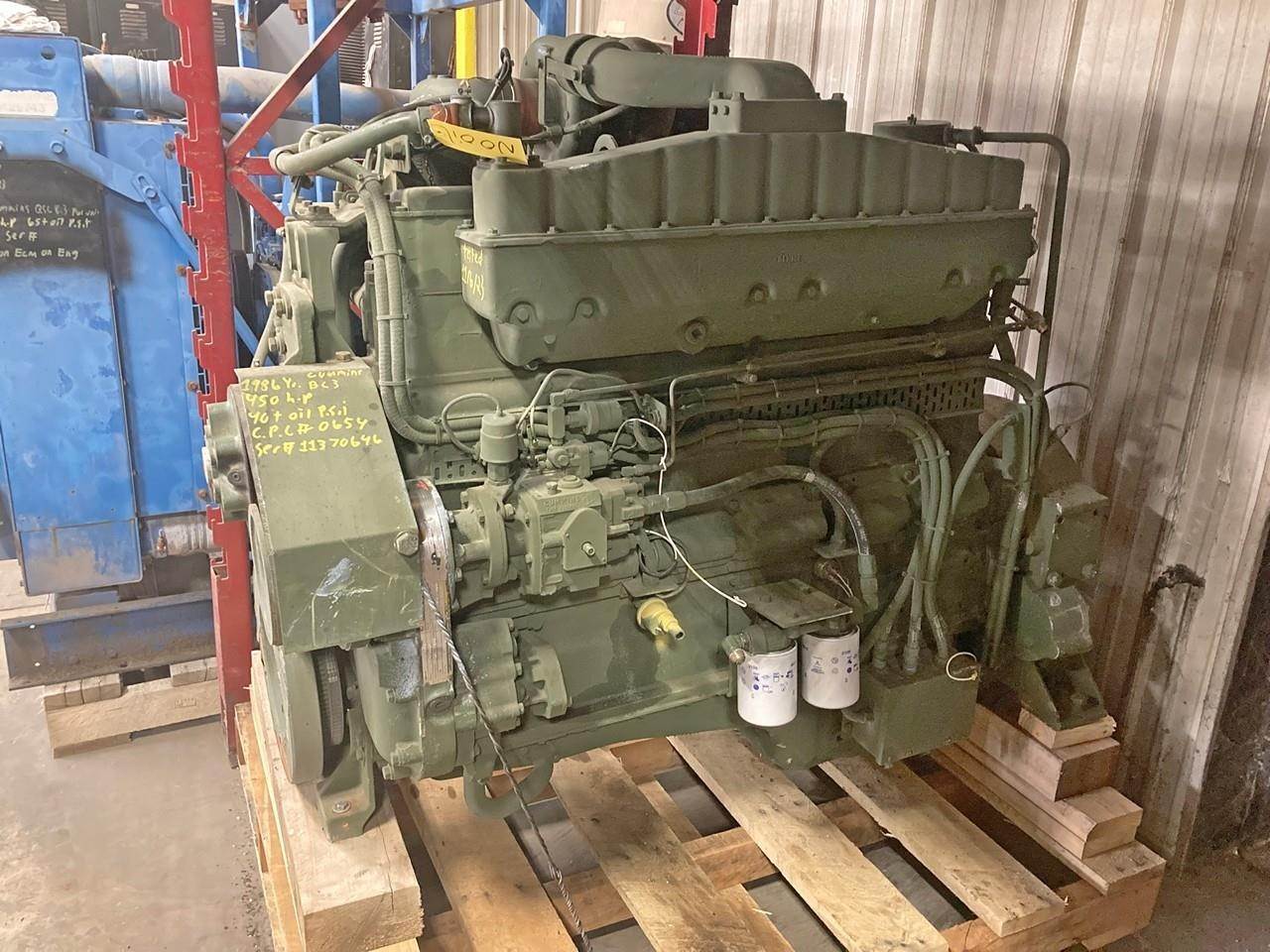 1986 Cummins NTTA855-P Diesel Engine - 450 HP For Sale | Canton, OH ...