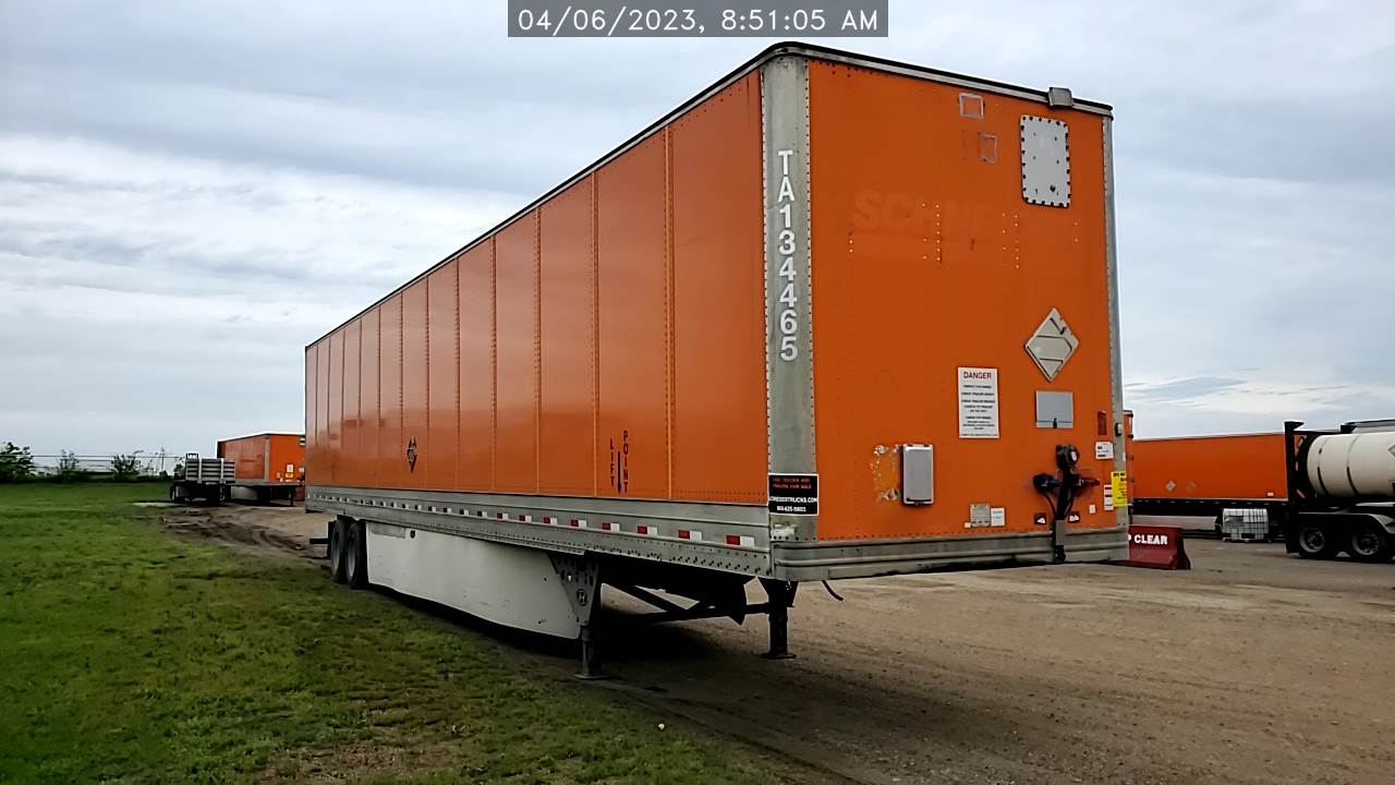2012 Hyundai 53 ft Dry Van Trailer - Swing Door, Spring For Sale ...