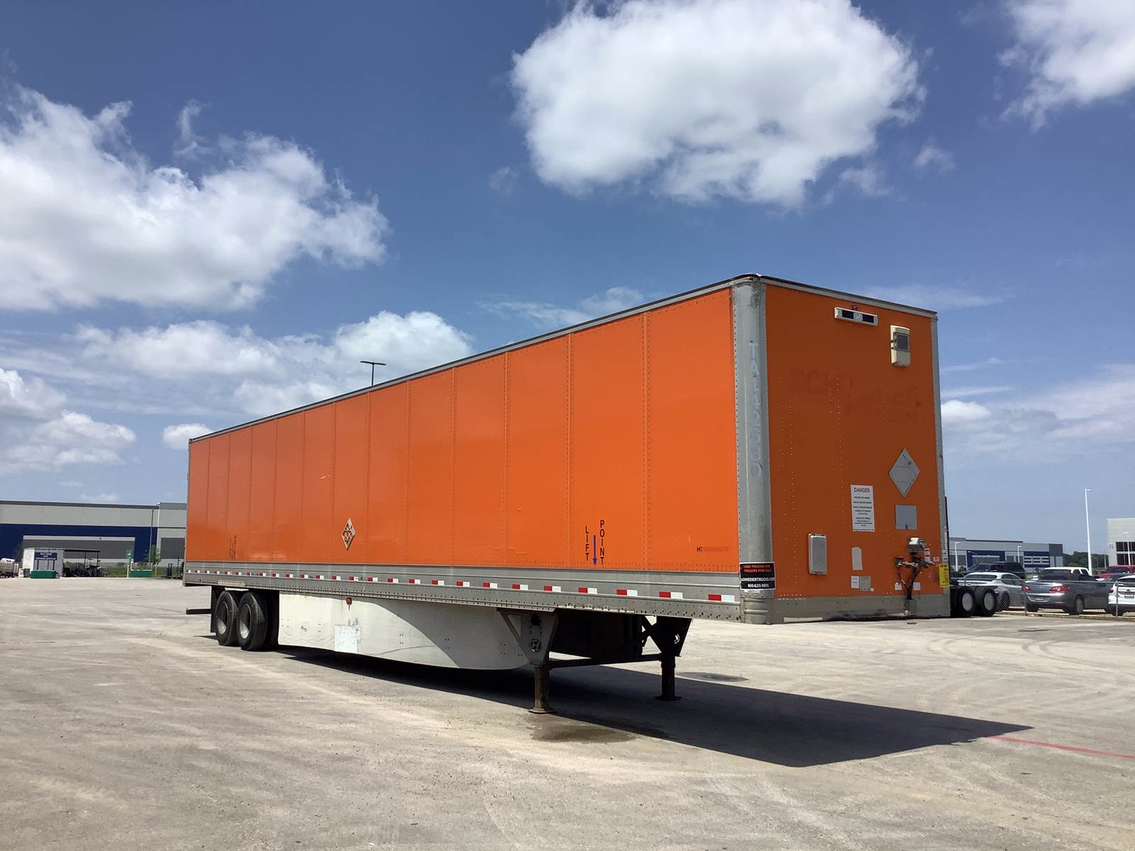 2013 Hyundai 53 ft Dry Van Trailer - Swing Door, Spring For Sale ...