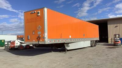 2015 Hyundai 53 ft Dry Van Trailer - Swing Door, Spring Suspension ...