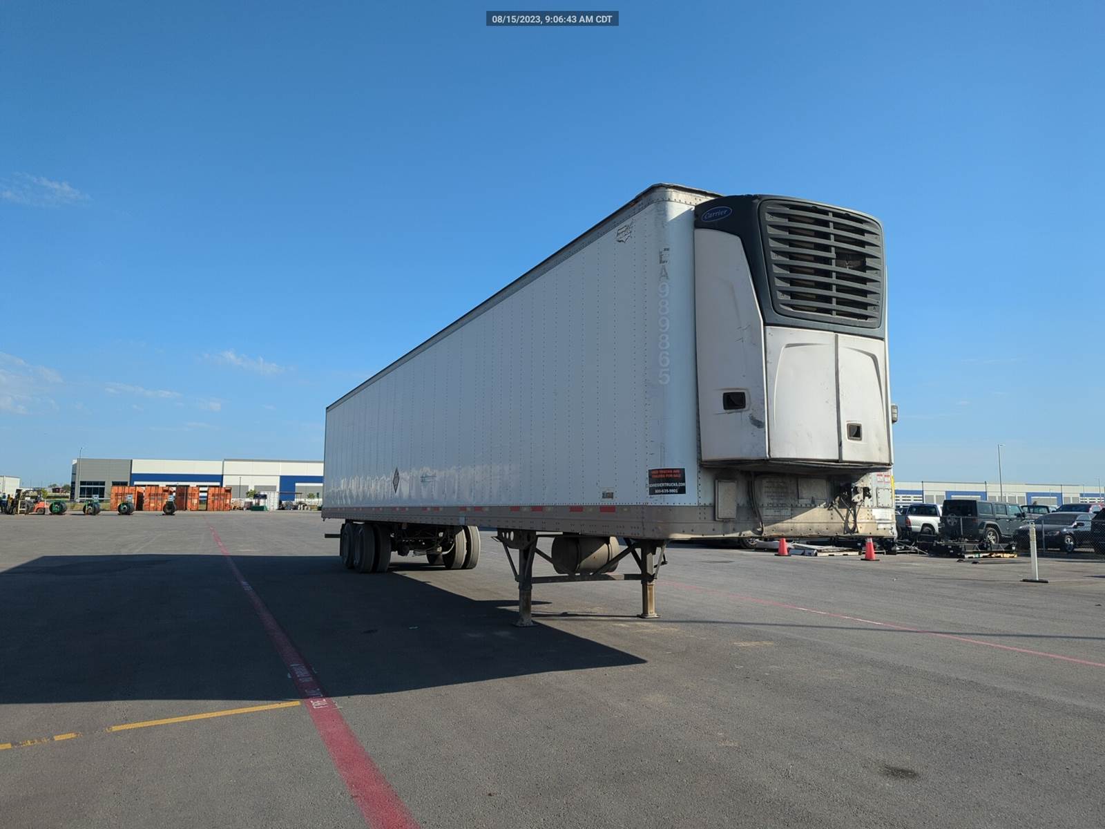 2009 Wabash 53 ft Reefer Trailer - Roll up Door, Carrier For Sale ...