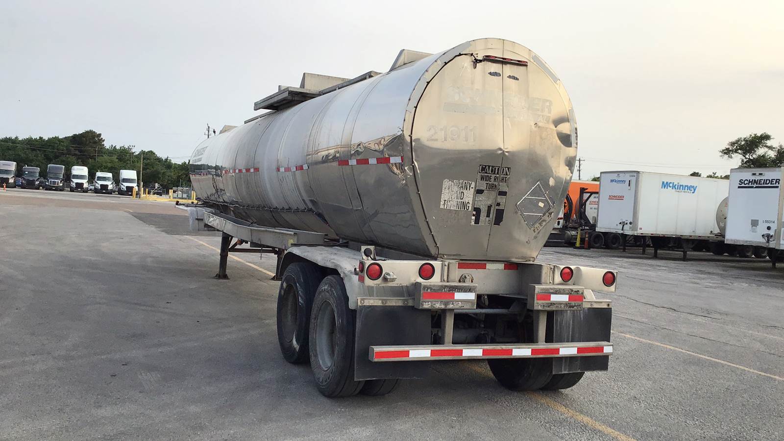 1999 Brenner 42x96 .130 Ss Tank Trailer - VIK inspection completed 04 ...