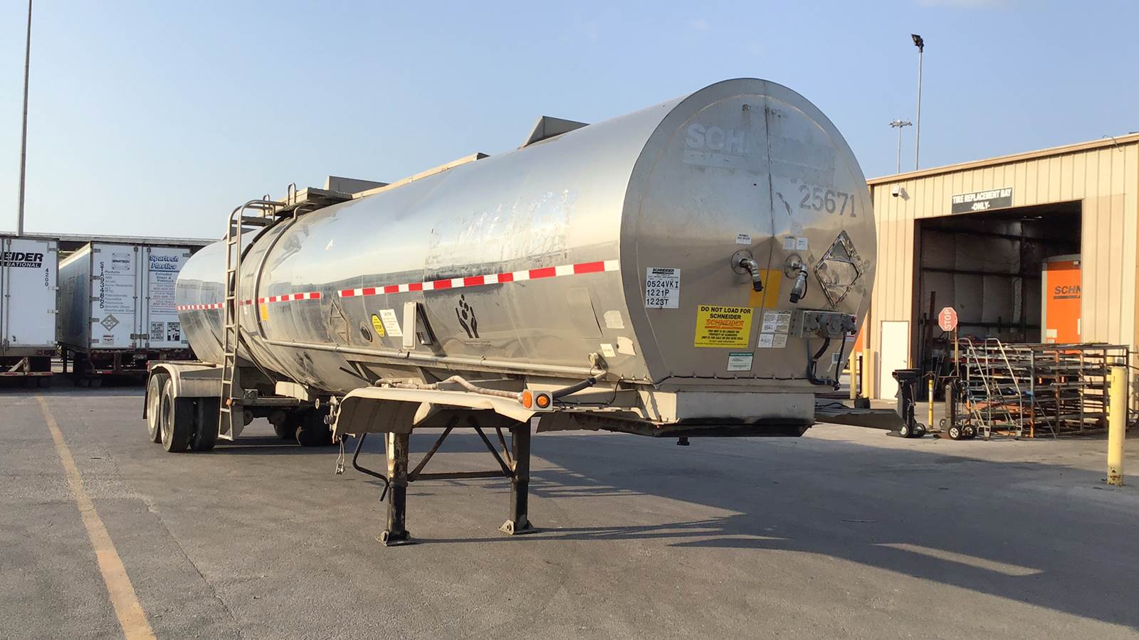 2002 Brenner 42x96 .130 Ss Tank Trailer - VIK inspection completed 05 ...