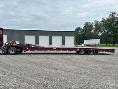 2018 Pratt 48ft Beavertail Trailer - 35 Ton, Tandem Axle, Hydraulic ...
