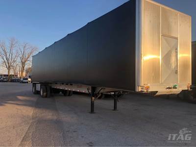 2018 Fontaine 48ft Conestoga Flatbed Trailer - All Aluminum, Aluminum ...