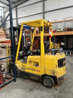 2001 Hyster S50XM Cushion Tire Forklift - 5,000 lb Load Capacity ...