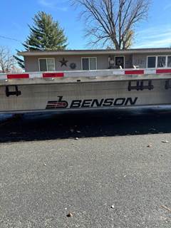 2015 Benson 53ft Drop Deck Trailer - All Aluminum, Aluminum Floor, Rear ...
