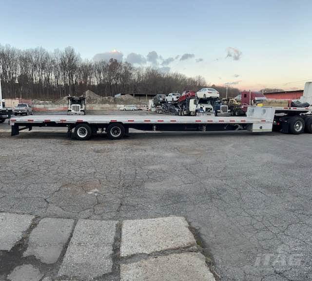 2018 Transcraft 53ft Drop Deck Trailer - Combo, Aluminum Floor, Rear ...