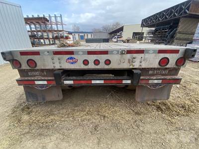 2020 UTILITY 48ft Drop Deck Trailer - Combo, Aluminum Floor, Spread ...