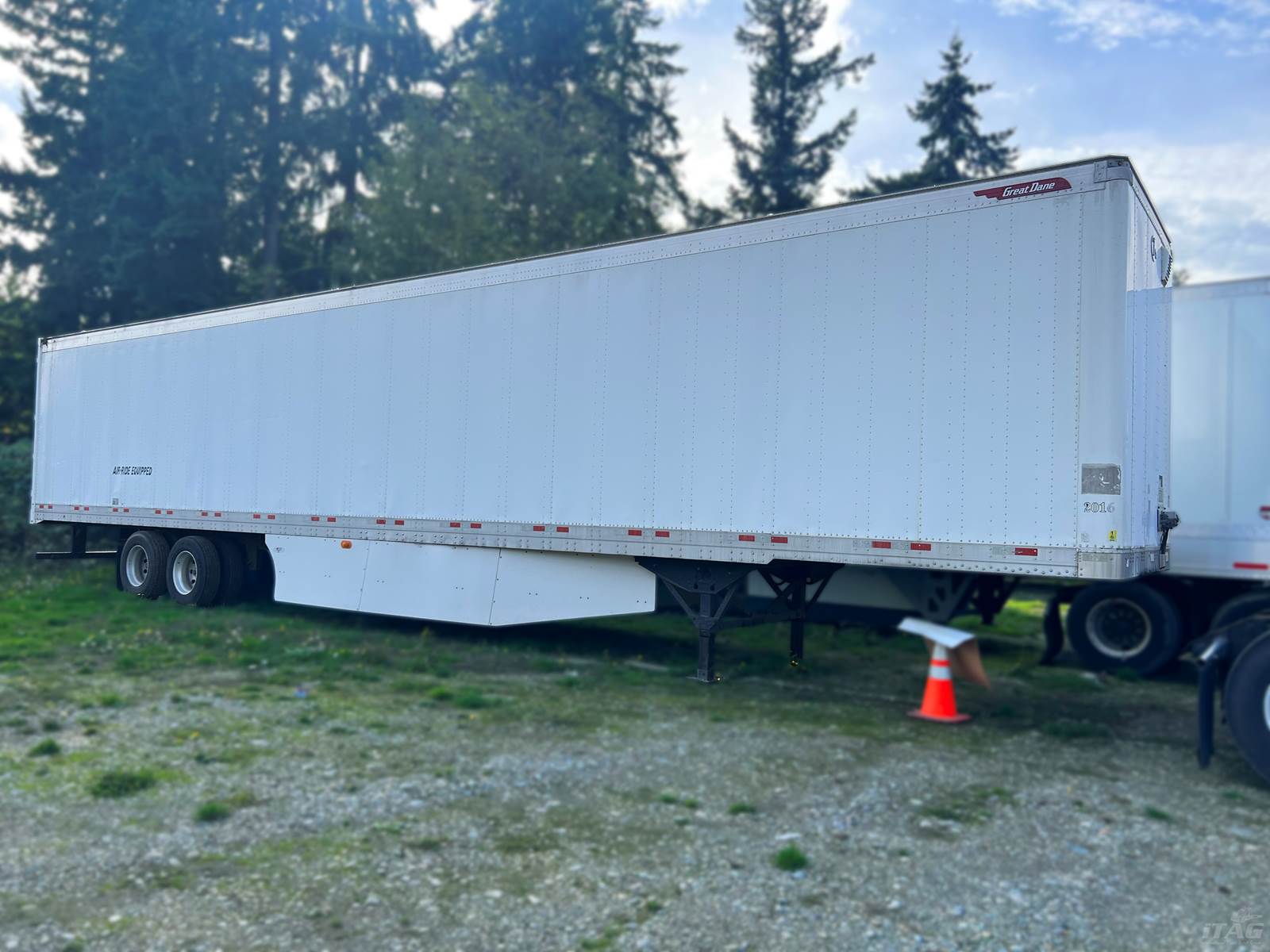 2015 Great Dane 53ft Dry Van Trailer - Aluminum Roof, DuraPlate Walls ...