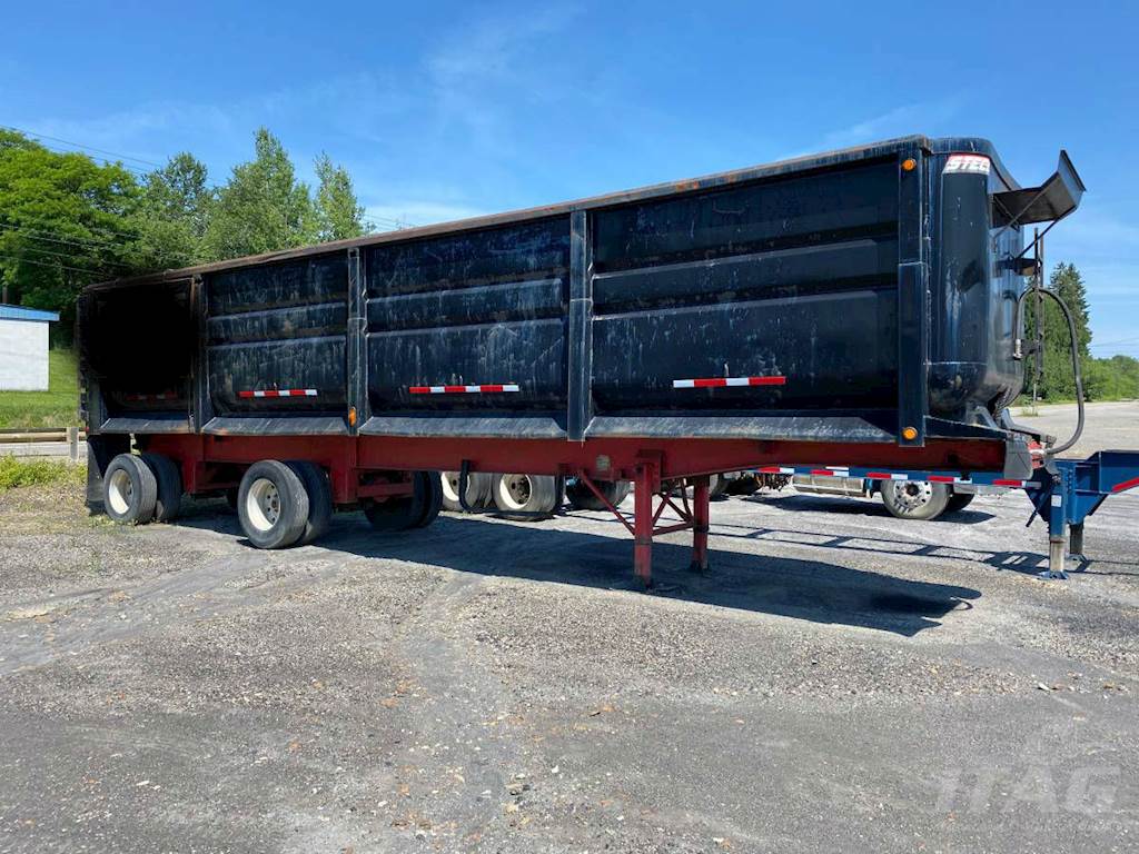 1997 Steco 38x96 End Dump Trailer - Full Frame, 6ft Inside Height ...