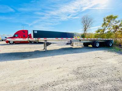 2018 Doonan 48ft Flatbed Trailer - All Aluminum, Aluminum Floor, Spread ...