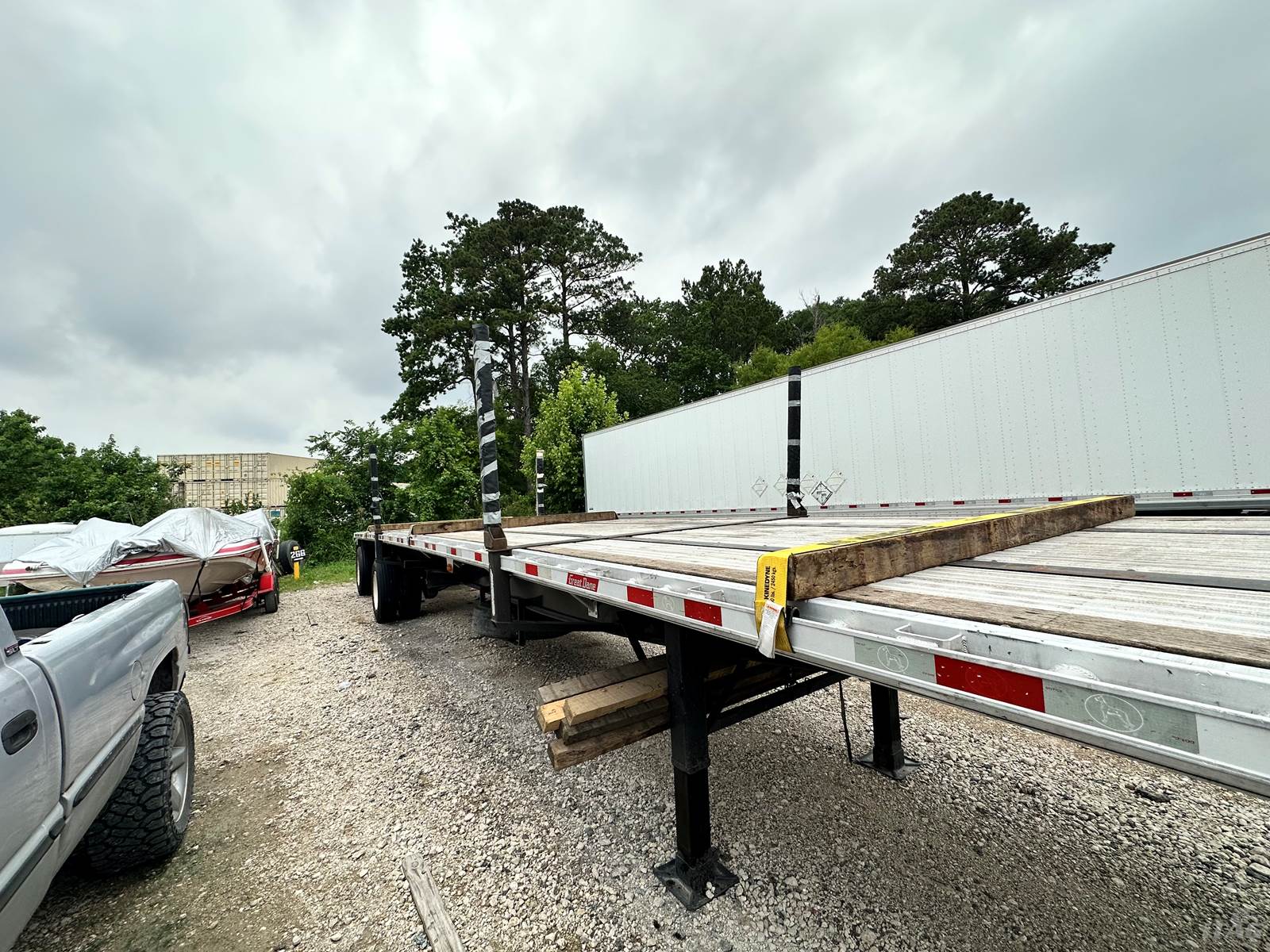 2019 Great Dane 48ft Flatbed Trailer - Combo, Aluminum Floor, Spread ...