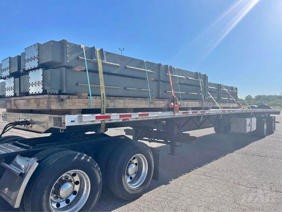 2020 Transcraft 53ft Flatbed Trailer - Combo, Aluminum Floor, Rear ...