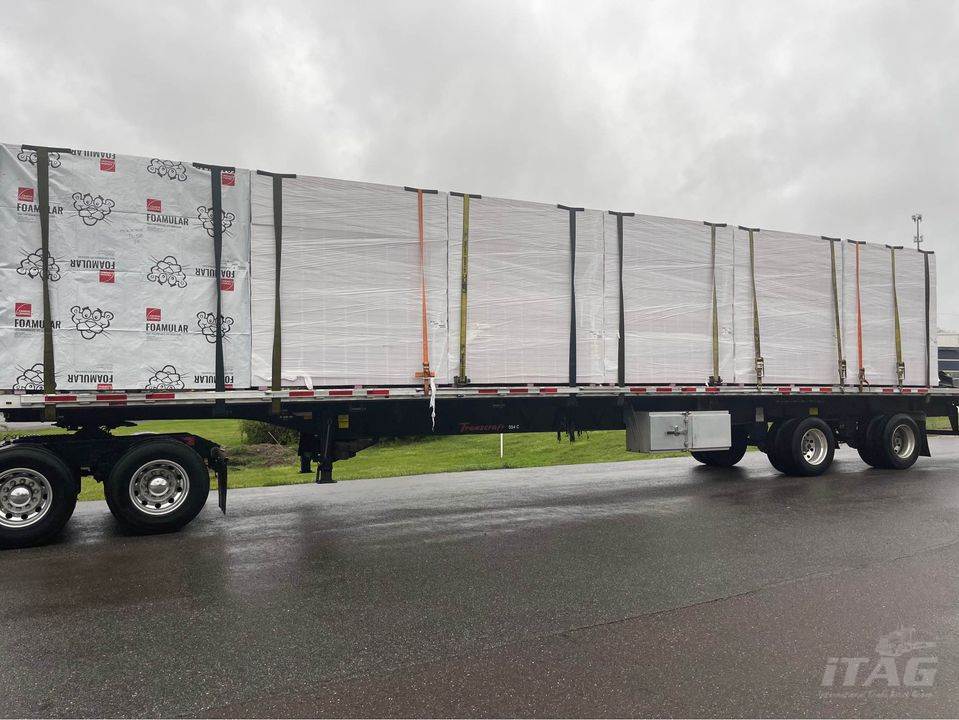 2020 Transcraft 53ft Flatbed Trailer - Combo, Aluminum Floor, Rear ...