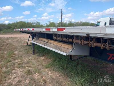 2017 Transcraft 53ft Flatbed Trailer - Combo, Aluminum Floor, Rear ...
