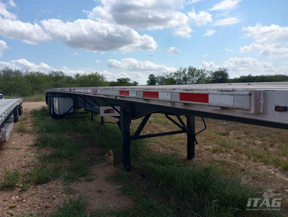 2017 Transcraft 53ft Flatbed Trailer - Combo, Aluminum Floor, Rear ...