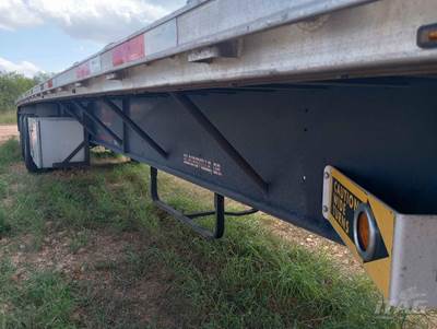 2017 Transcraft 53ft Flatbed Trailer - Combo, Aluminum Floor, Rear ...