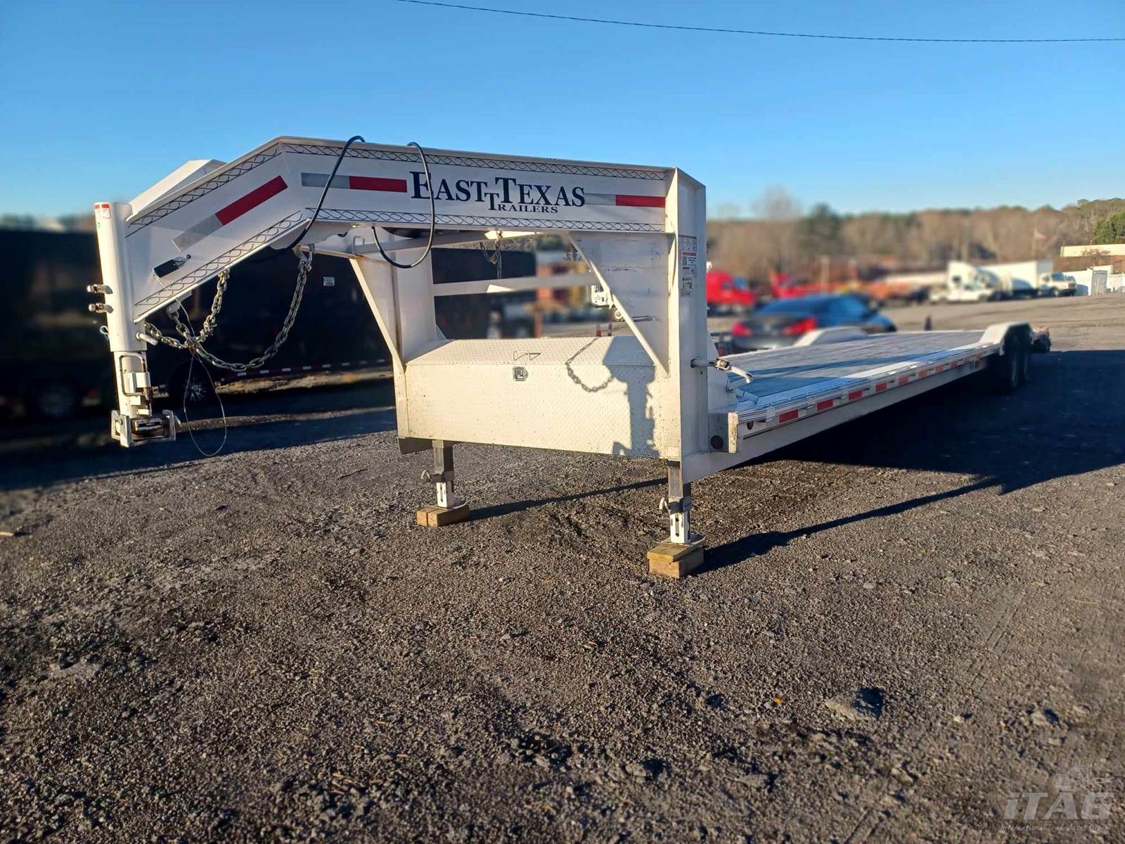 2023 East Texas Trailers 43ft Gooseneck Trailer - 40+3, 7,000lb Axles ...