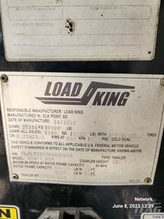 2019 Load King 53ft Lowboy Trailer - 35 Ton, 34ft Well, Mechanical ...