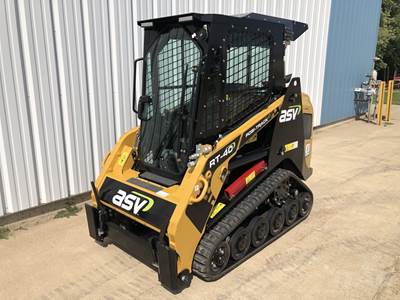 2023 ASV RT-40 Skid Steer - 38.2 Hp, Enclosed Cab, Heat, A/C For Sale ...