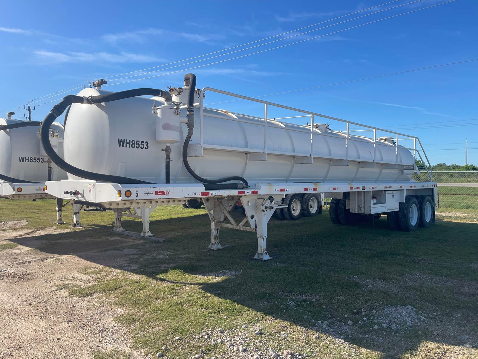 2019 ACE 130 BBL Vacuum Tank Trailer - Steel Tank, Tandem Axle, Air ...