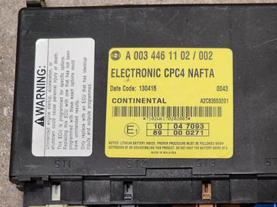 Freightliner Cascadia Body Control Module Part # A 003 446 11 02/002 ...