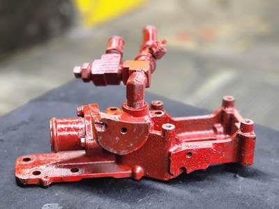 Cummins ISB 6.7L Alternator Bracket, Water Inlet Connection, & Water ...