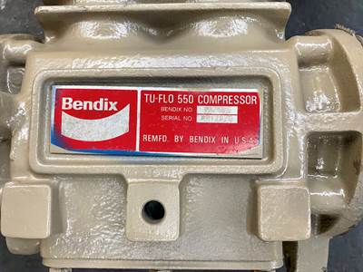 Bendix TU-FLO 550 Air Compressor for Cummins Big Cam Diesel Engines For ...