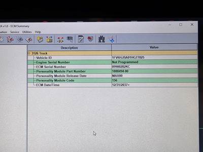Caterpillar 3126 Engine Control Module (ECM) 70-PIN, 1627584 03 For ...