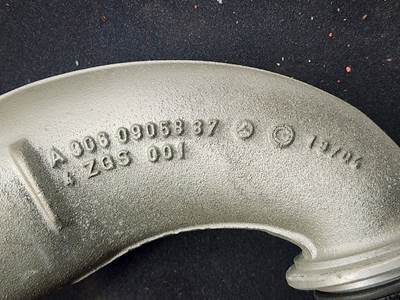 Mercedes-Benz OM906LA Engine Air Transfer Tube Part # A 906 0905837 ZGS ...