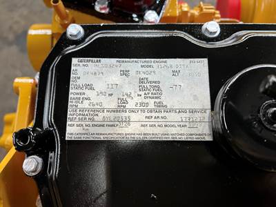 1999 Caterpillar 3126 Engine, 3126B DITA, 190HP For Sale | Opa Locka ...