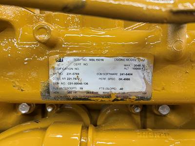 2003 Caterpillar C12 Engine with Jake Brakes, 70-PIN For Sale | Opa ...