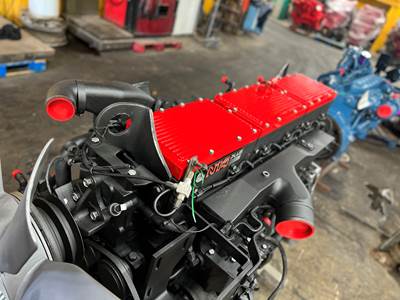 1999 Cummins N14 CELECT PLUS Engine, RED TOP, 22,730 Miles 1844 hours ...