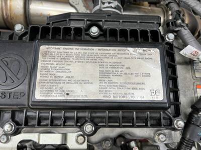 2016 Hino J05E-TP Engine For Sale | Opa Locka, FL | J05E-TP | MyLittleSalesman.com