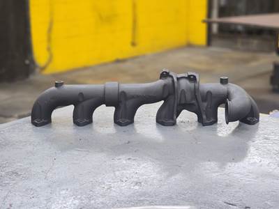Cummins ISL Exhaust Manifold Part # 4992857, 4938774 For Sale | Opa ...
