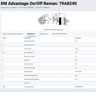 Cummins ISX15 Fan Clutch Part # 98A8240 For Sale | Opa Locka, FL ...