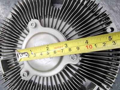 Mack MP8 / Volvo D13 Fan Clutch Mounting Bracket Part # 22929437 For ...