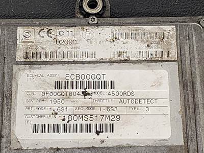 Allison 4500 RDS Transmission Control Module (TCM) Part # 29543300 For ...