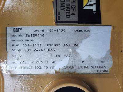 Caterpillar 3126 Valve Cover Part # 134-9900 For Sale | Opa Locka, FL ...