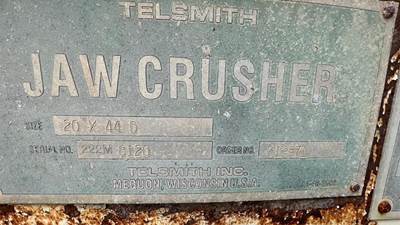 2002 Telsmith 20x44D Crushing Plant For Sale | La Grange, TX | 11382932 ...