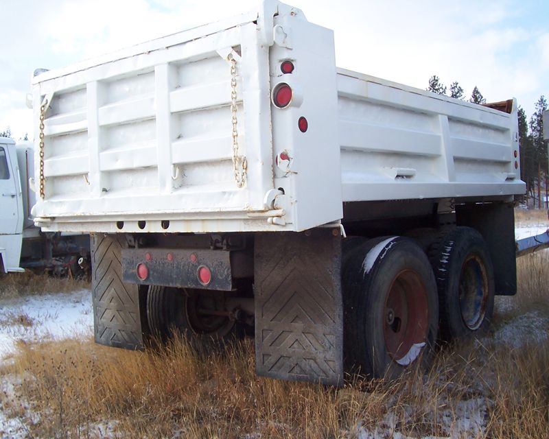 Dump Truck Pup Trailers Typical Dimensions