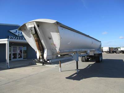 2006 MAC 40 ft Half Round End Dump Trailer - Tandem Axle, Aluminum, Air ...