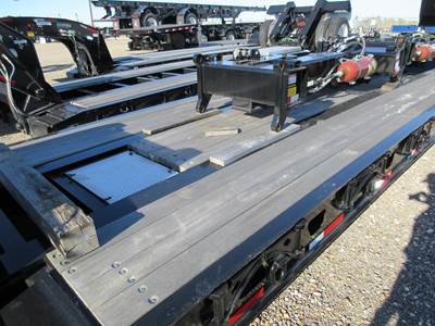 2023 Aspen 55/60 TON LOWBOY WITH HYDRAULIC FLIP AXLE Lowboy Trailer For ...