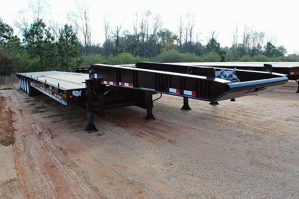 2013 Wade 70 ton 5 Axle LowBoy Tail Roller Oil Field Trailer For Sale ...