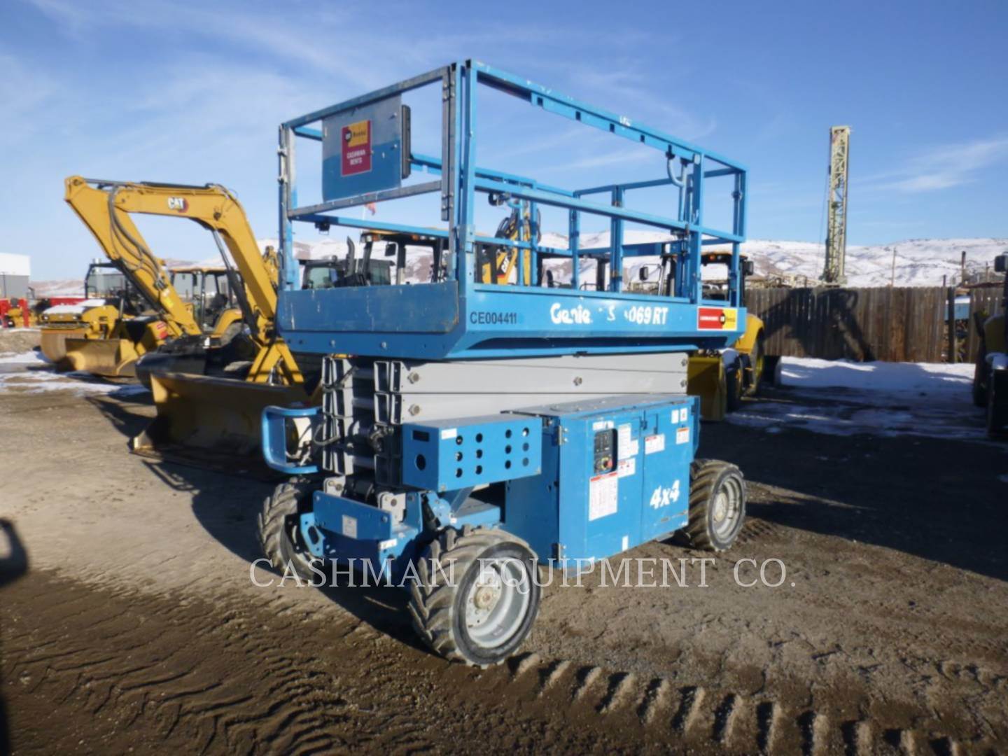2013 Genie GS-4069 RT Scissor Lift For Sale, 1,548 Hours | Elko, NV ...