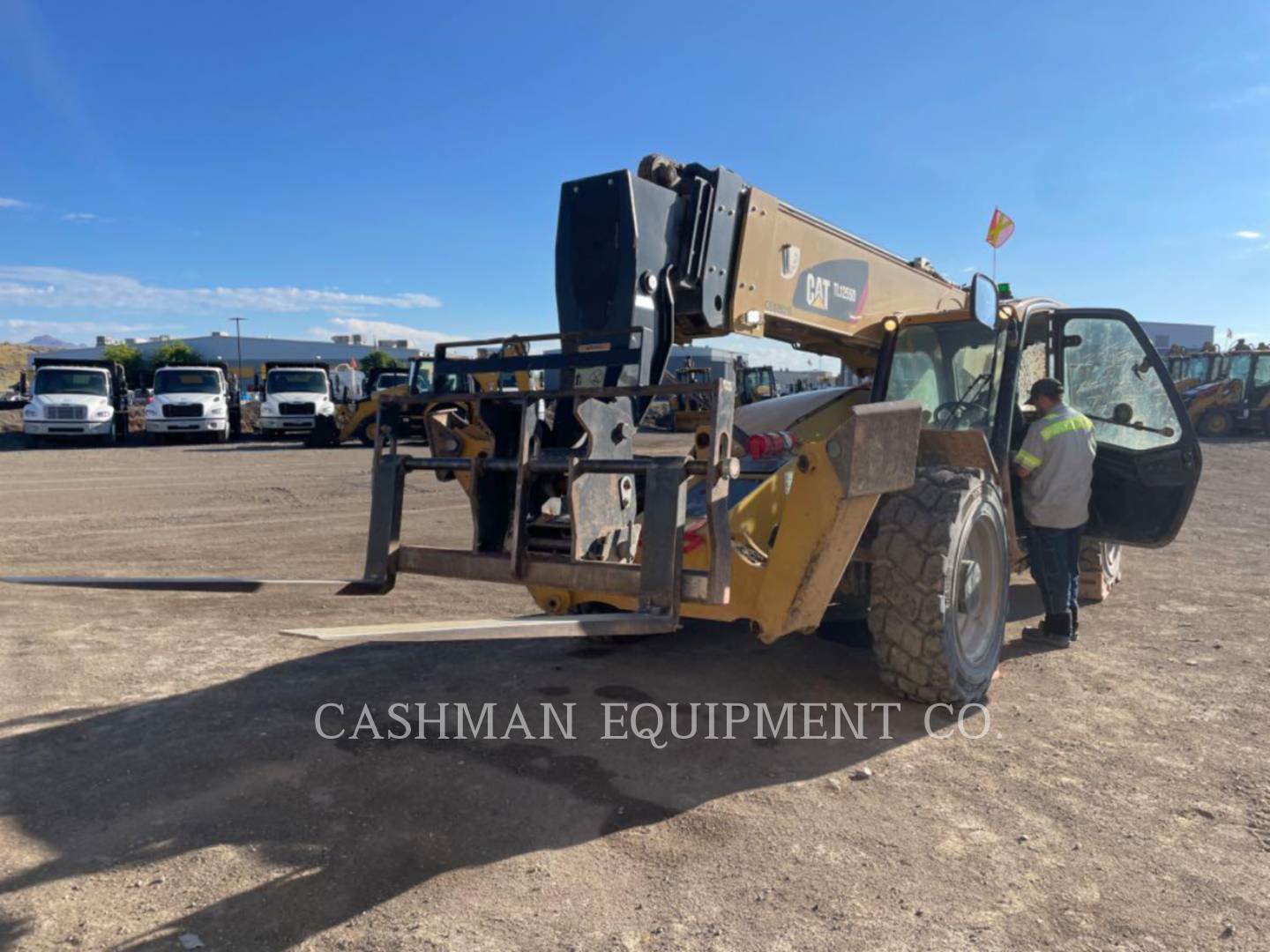 2018 Caterpillar TL1255C Telehandler For Sale, 4,338 Hours | North Las ...