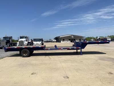 1999 Falcon 35ft Single Axle Steel Drop Deck Trailer For Sale | Caddo ...