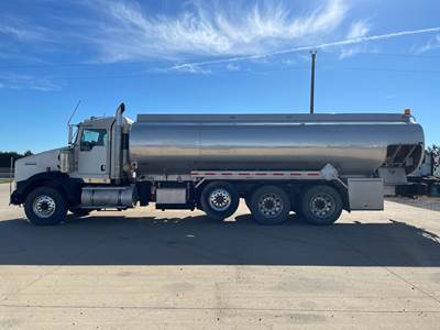 2011 Kenworth T800 Tri Axle Fuel & Lube Truck - Cummins, Automatic For ...